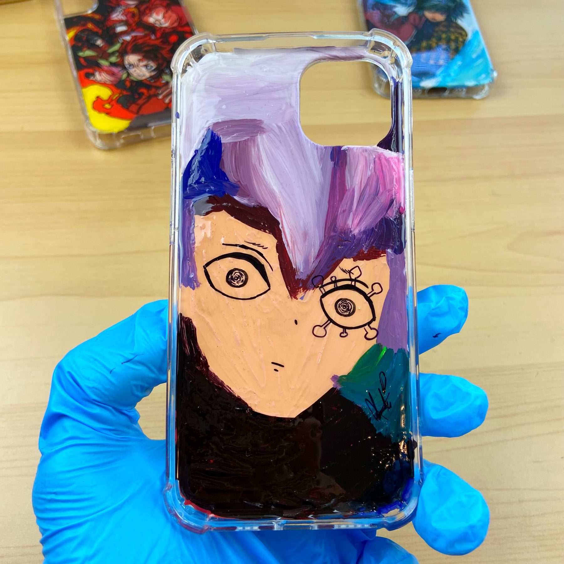 HAND PAINTED CUSTOM ANIME PHONE CASES – SM ArtProjects